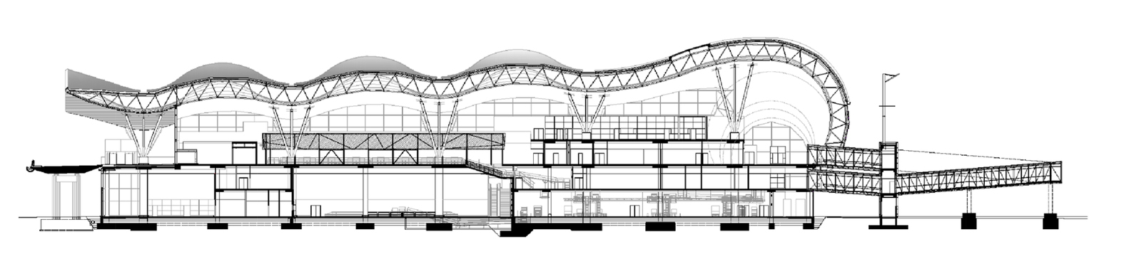 Gallery of Airports: Examples in Plan & Section - 18