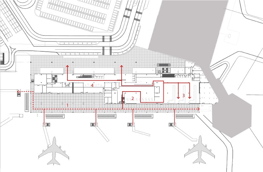 Gallery of Airports: Examples in Plan & Section - 8