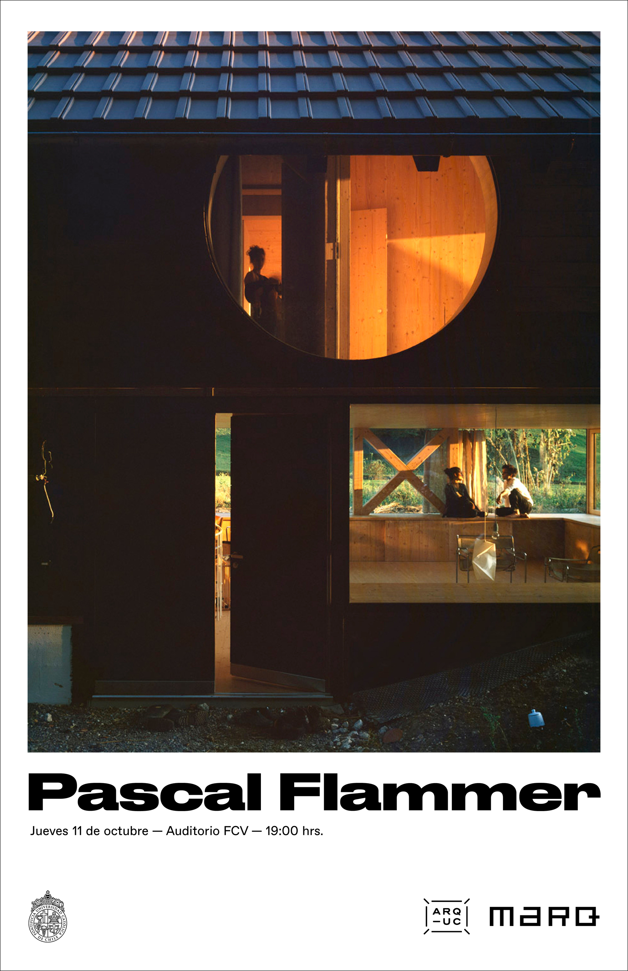 Conferencia Pascal Flammer | Magíster en Arquitectura UC | ArchDaily en ...