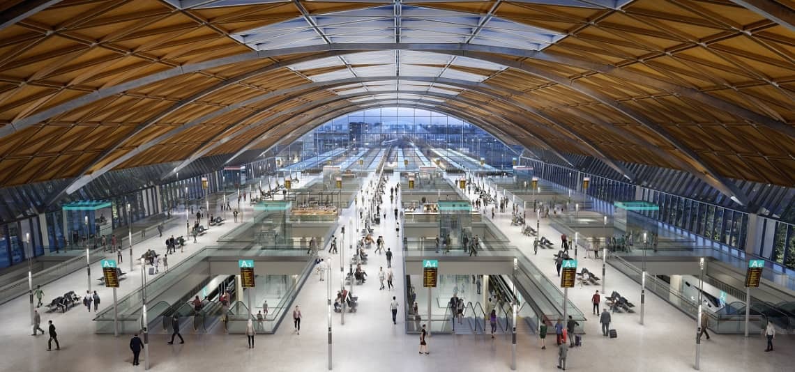 Gallery of Designs by Grimshaw and Arup Revealed for the UK's High ...
