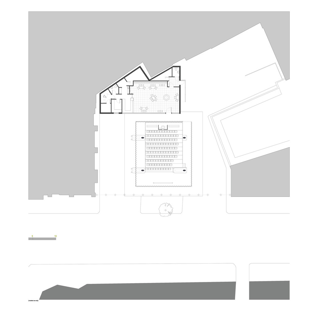 Gallery of Cinemas and Movie Theaters: Examples in Plan and Section - 21