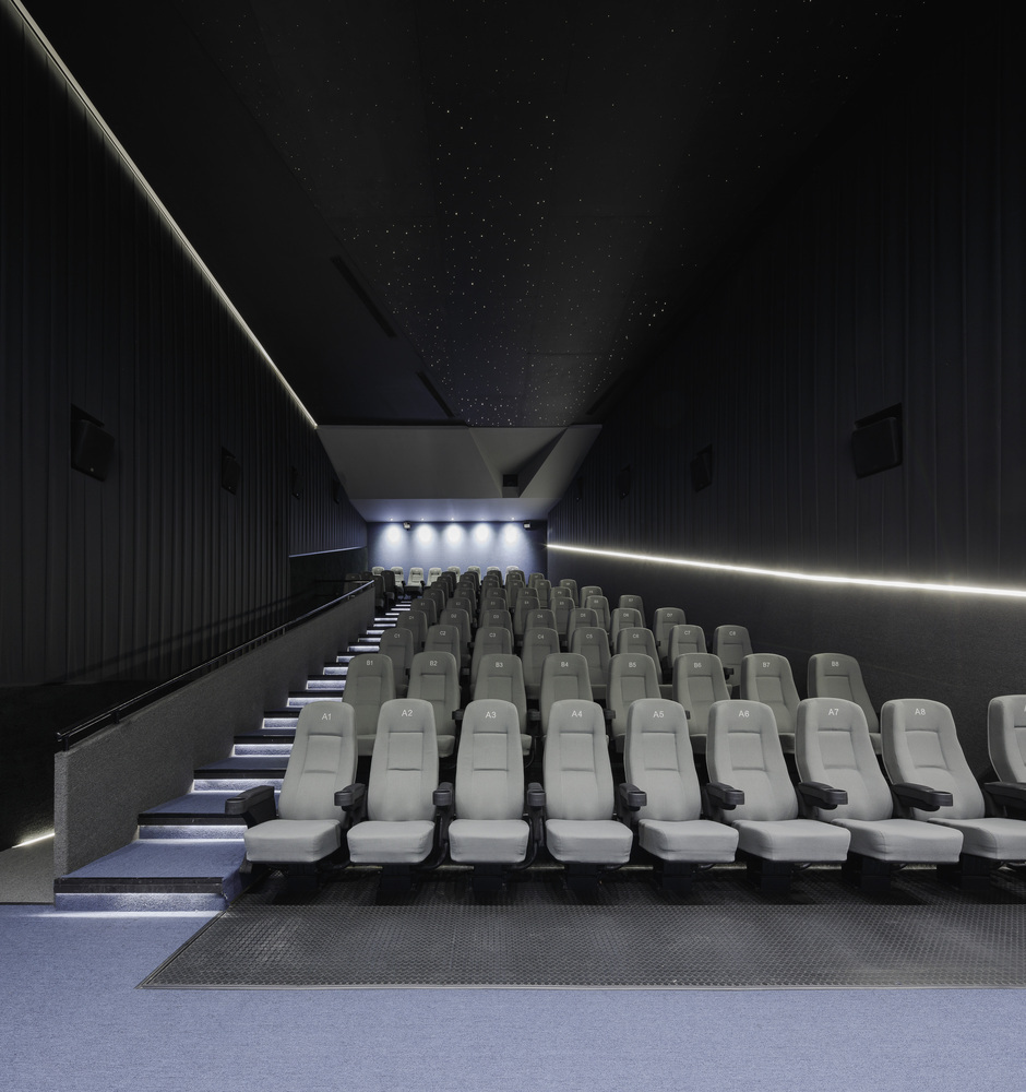 Gallery of Cinemas and Movie Theaters: Examples in Plan and Section - 8