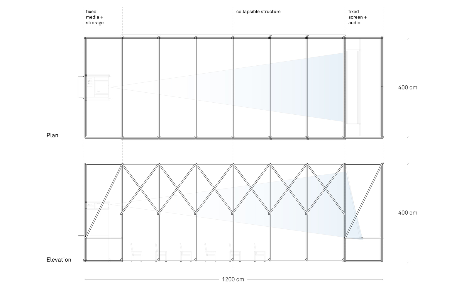 Gallery of Cinemas and Movie Theaters: Examples in Plan and Section - 31