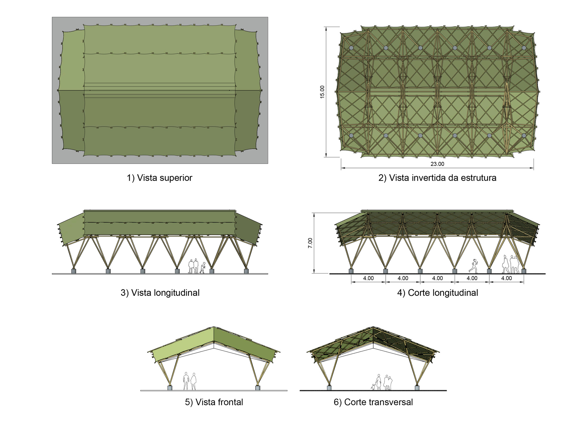 Gallery of Deployable Bamboo Structure Pavilion / Bambutec Design - 29
