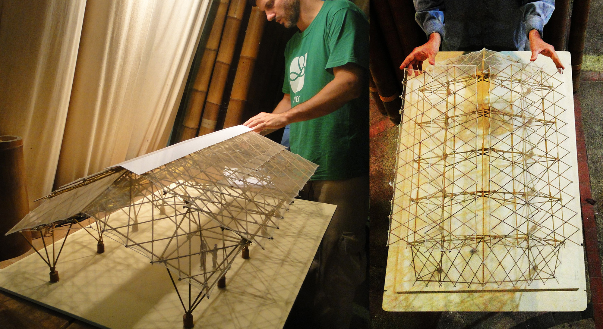 Gallery of Deployable Bamboo Structure Pavilion / Bambutec Design - 35