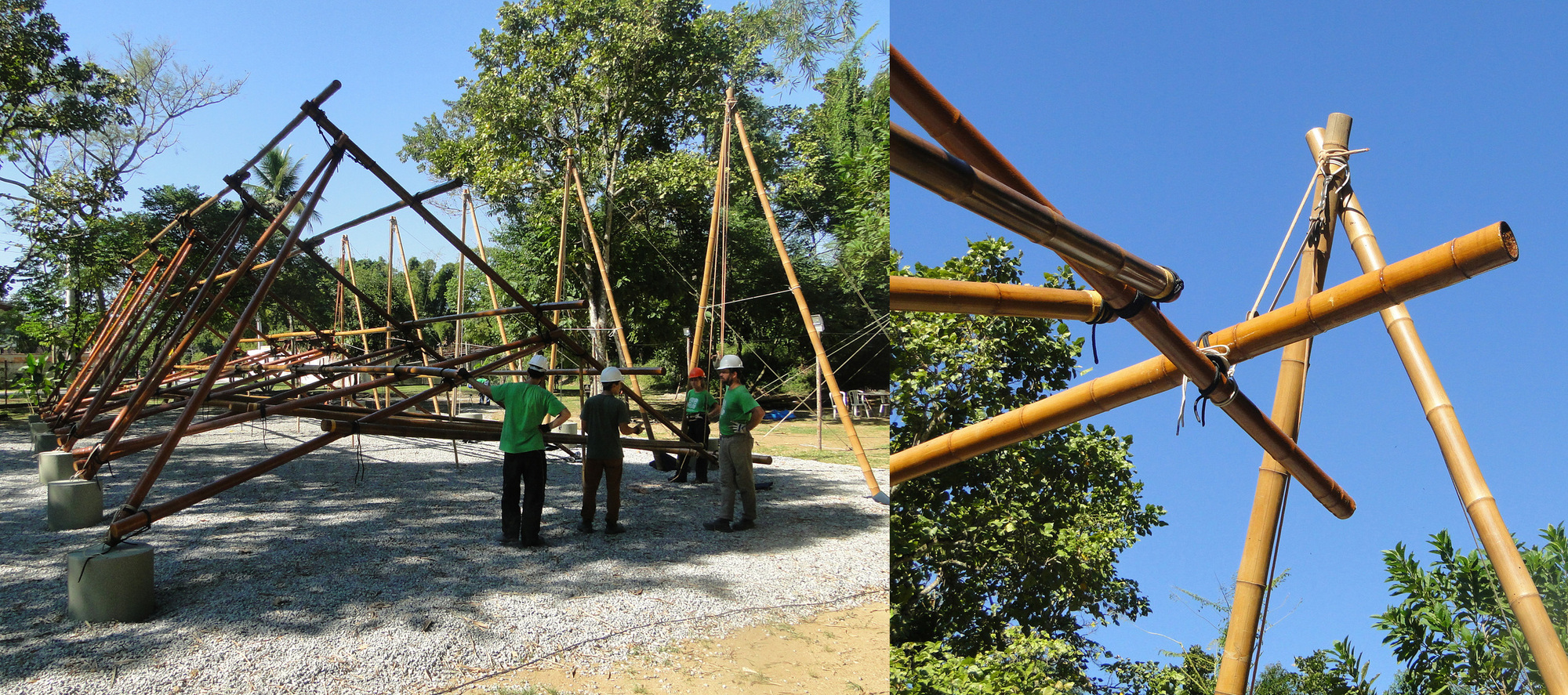 Gallery of Deployable Bamboo Structure Pavilion / Bambutec Design - 16