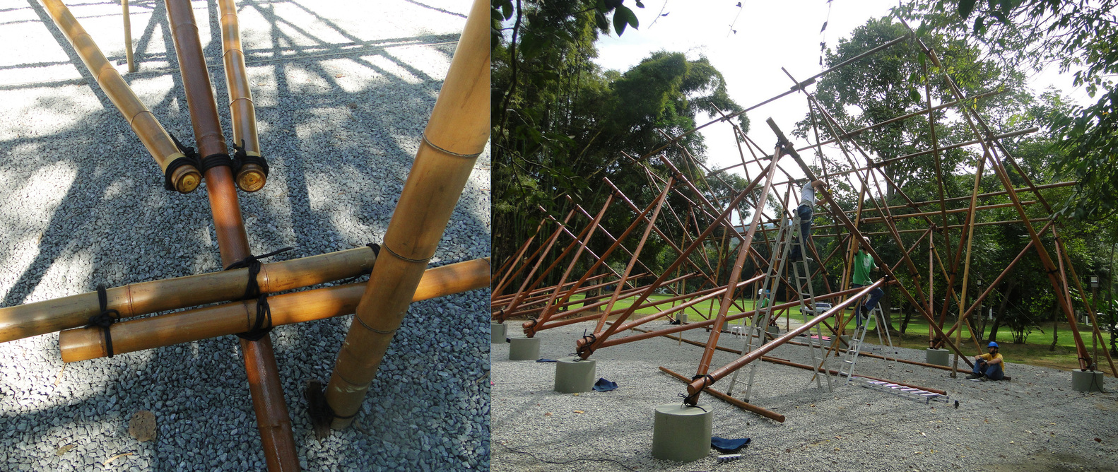 Gallery of Deployable Bamboo Structure Pavilion / Bambutec Design - 16