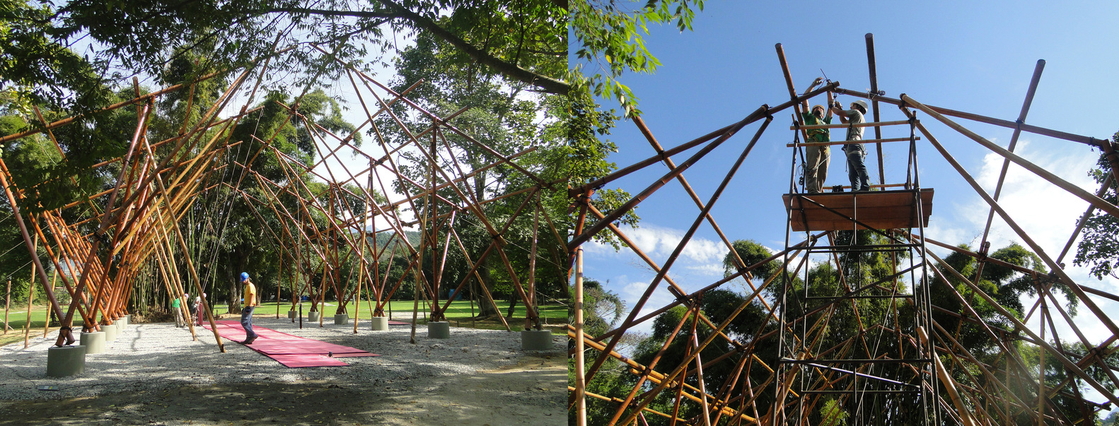 Gallery of Deployable Bamboo Structure Pavilion / Bambutec Design - 7