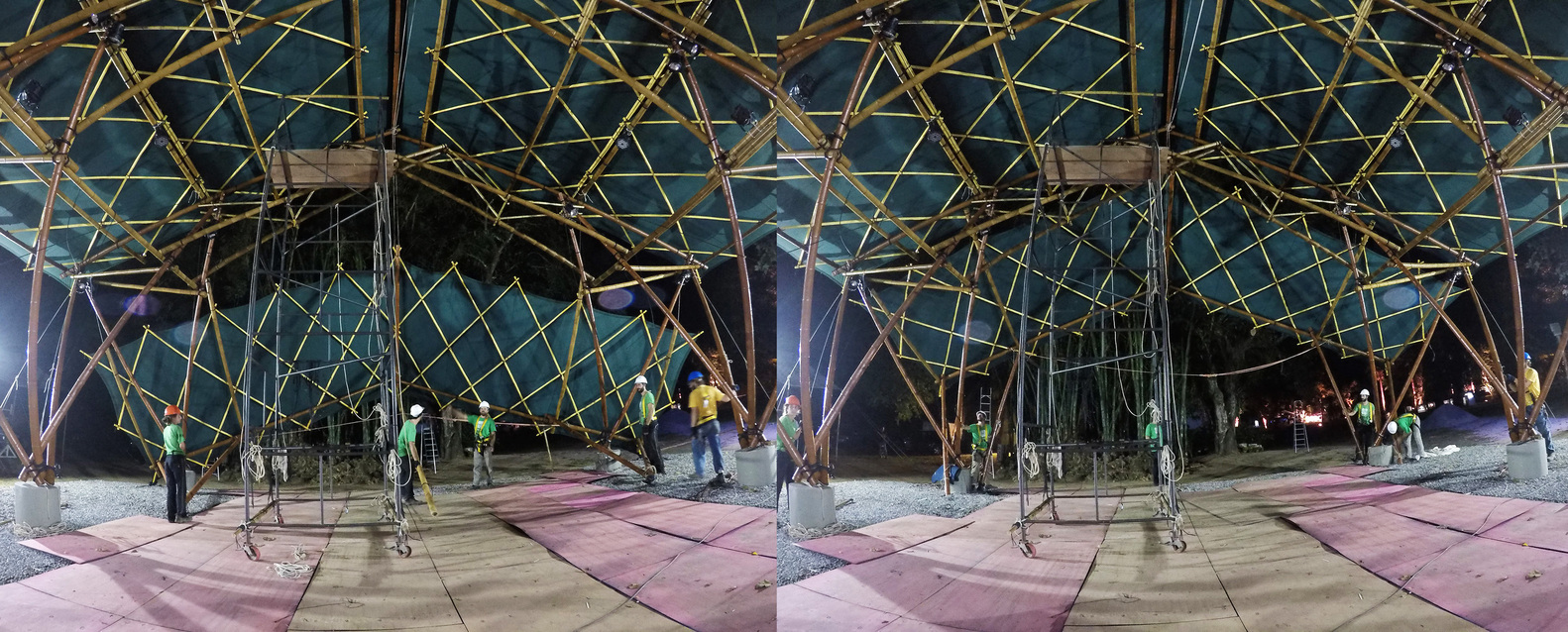 Gallery of Deployable Bamboo Structure Pavilion / Bambutec Design - 18