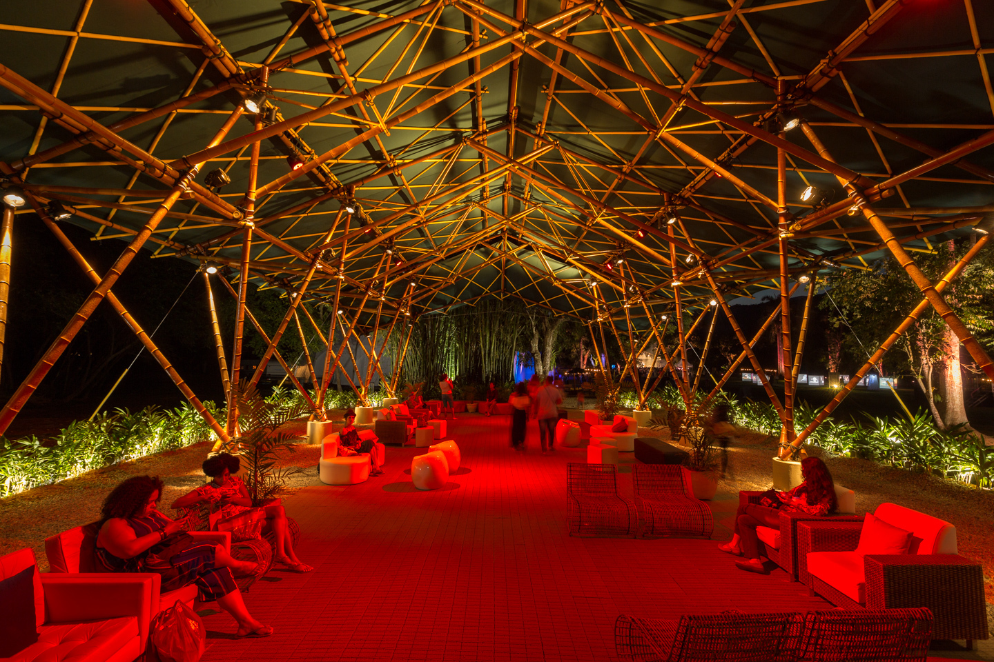 Gallery of Deployable Bamboo Structure Pavilion / Bambutec Design - 3