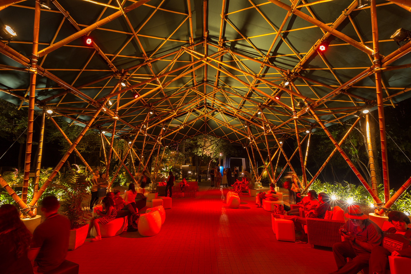 Gallery of Deployable Bamboo Structure Pavilion / Bambutec Design - 22