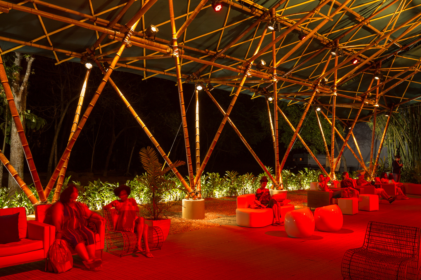 Gallery of Deployable Bamboo Structure Pavilion / Bambutec Design - 24