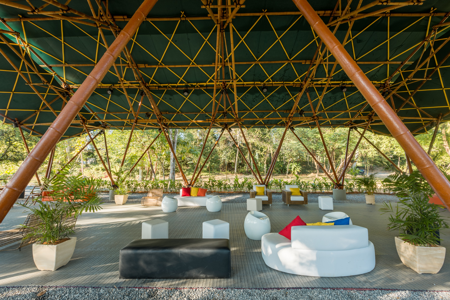 Gallery of Deployable Bamboo Structure Pavilion / Bambutec Design - 26