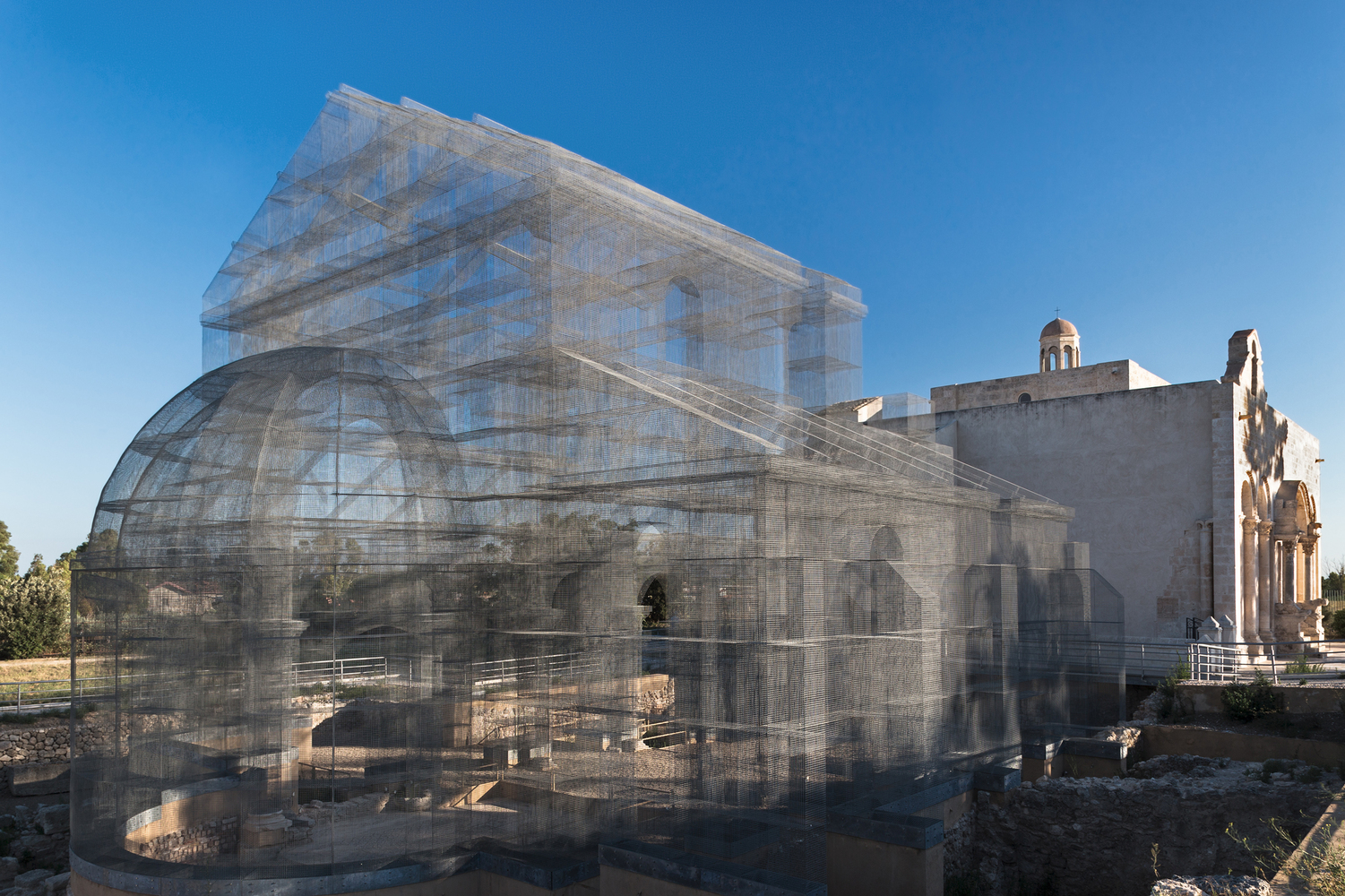 Gallery of Edoardo Tresoldi's Basilica di Siponto awarded the Gold ...