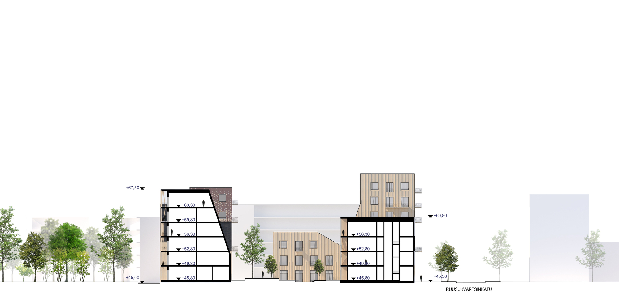 Gallery of Tieno Designs an Eco-Friendly City Block Constructed From ...