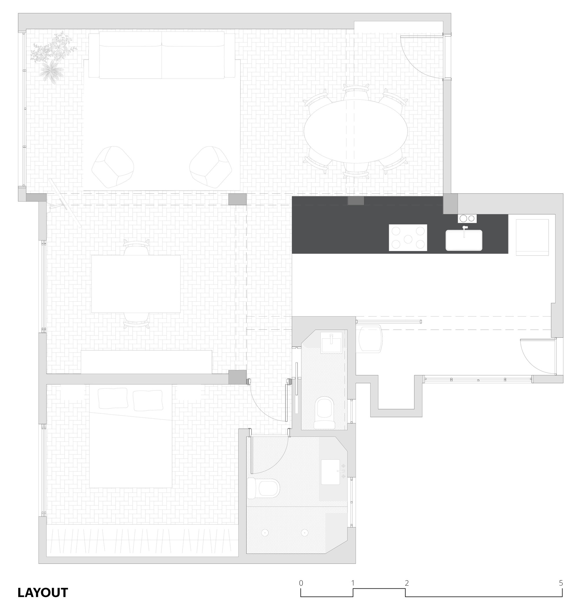 Gallery of Thai's Apartment / INÁ Arquitetura - 14