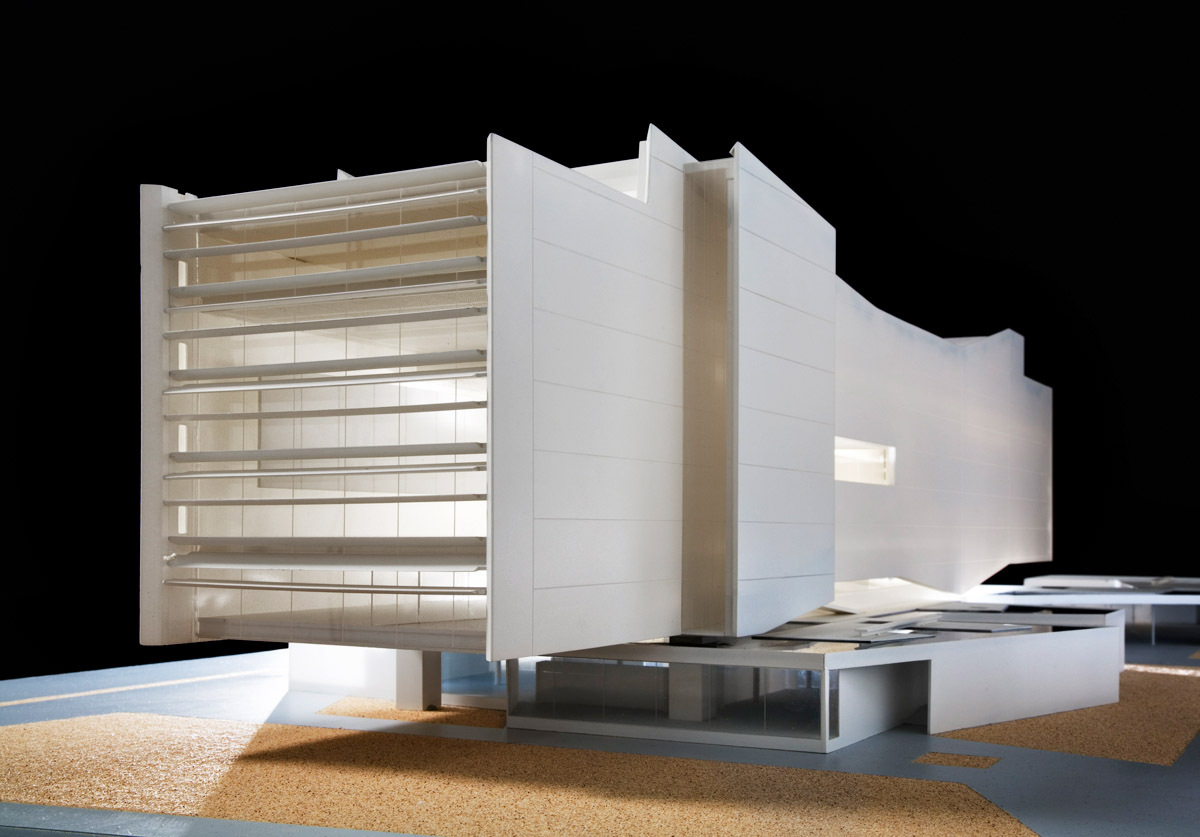 Abstract Architectural Chipboard Models