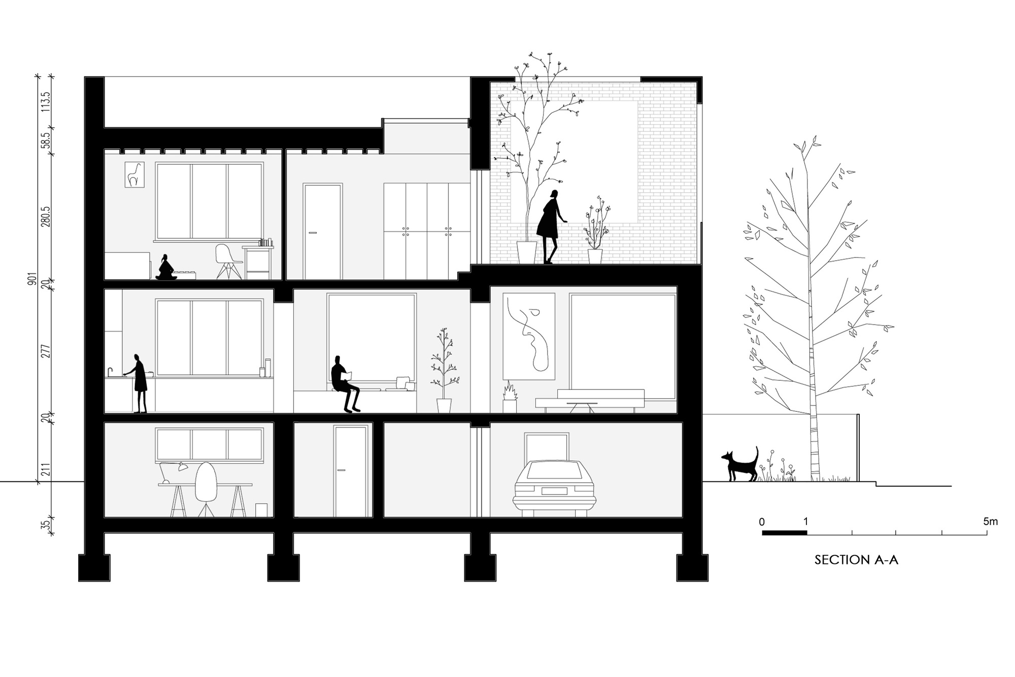 Galeria de Residência para W / MFRMGR Architekci - 55