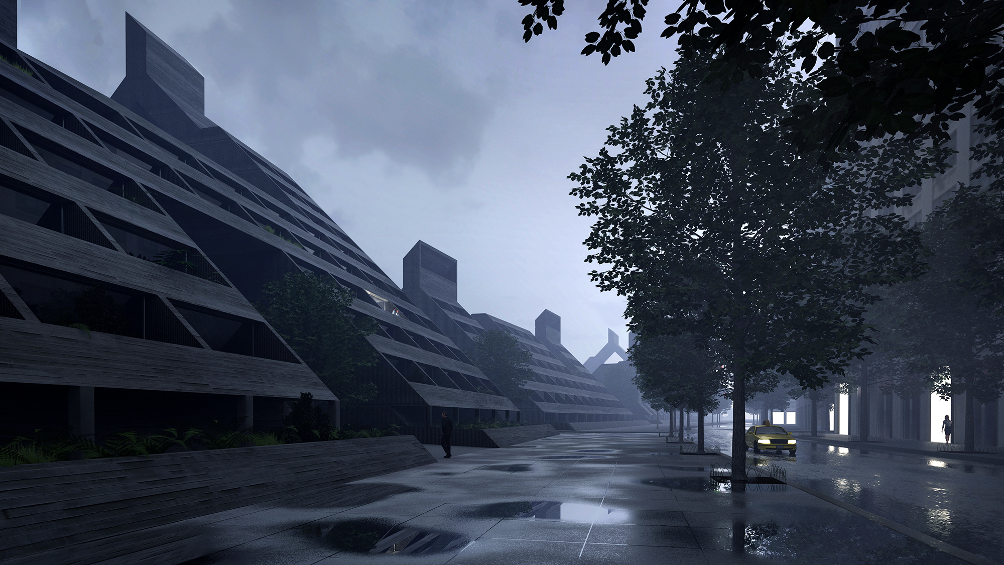 Gallery of Modernist Icon Paul Rudolph's Unbuilt LOMEX Completed in New ...