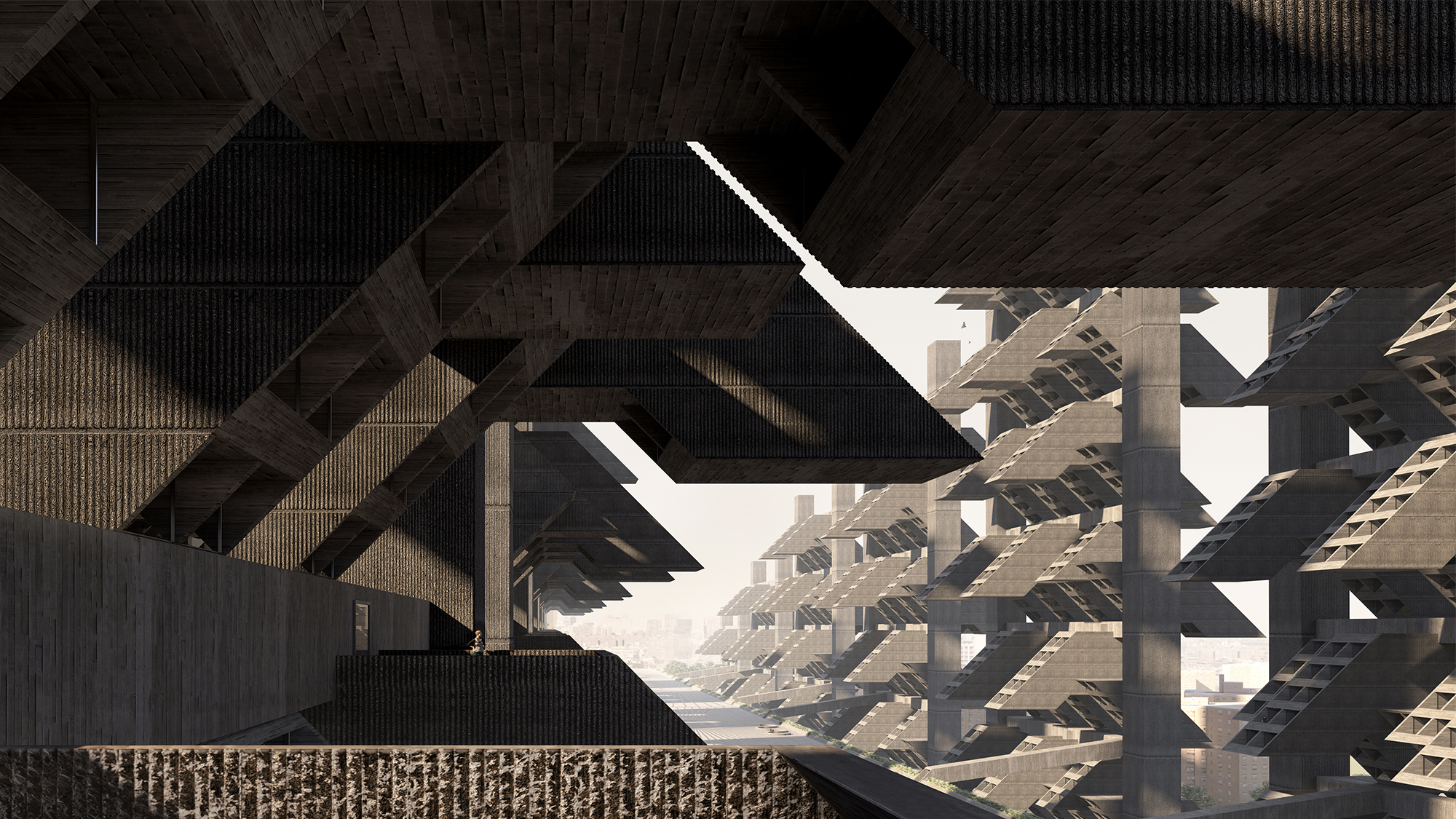 Gallery of Modernist Icon Paul Rudolph's Unbuilt LOMEX Completed in New ...