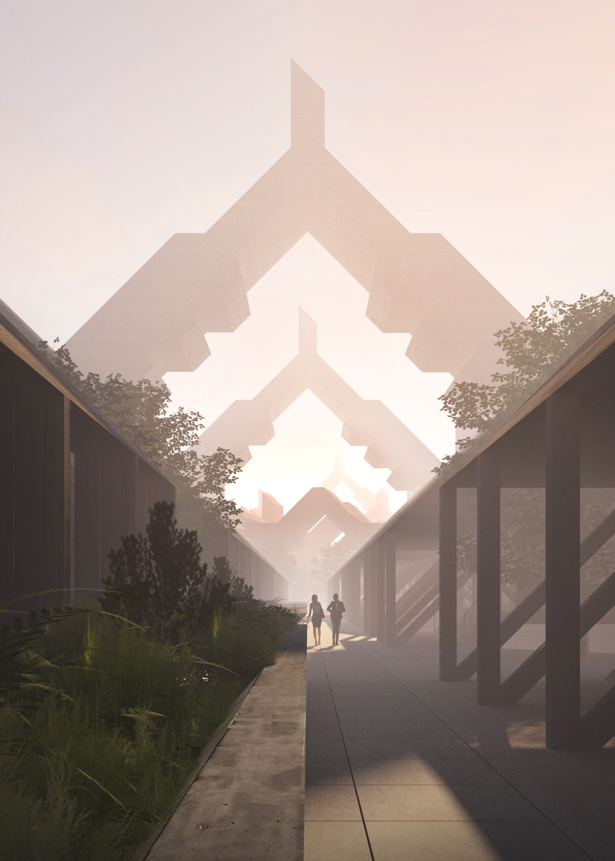 Gallery of Modernist Icon Paul Rudolph's Unbuilt LOMEX Completed in New ...