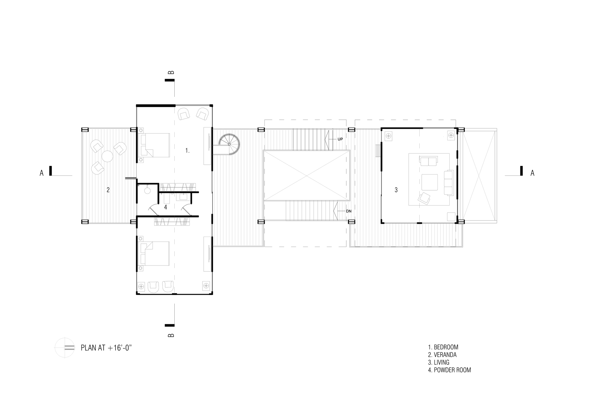 Gallery of Escape Den / River & Rain - 25