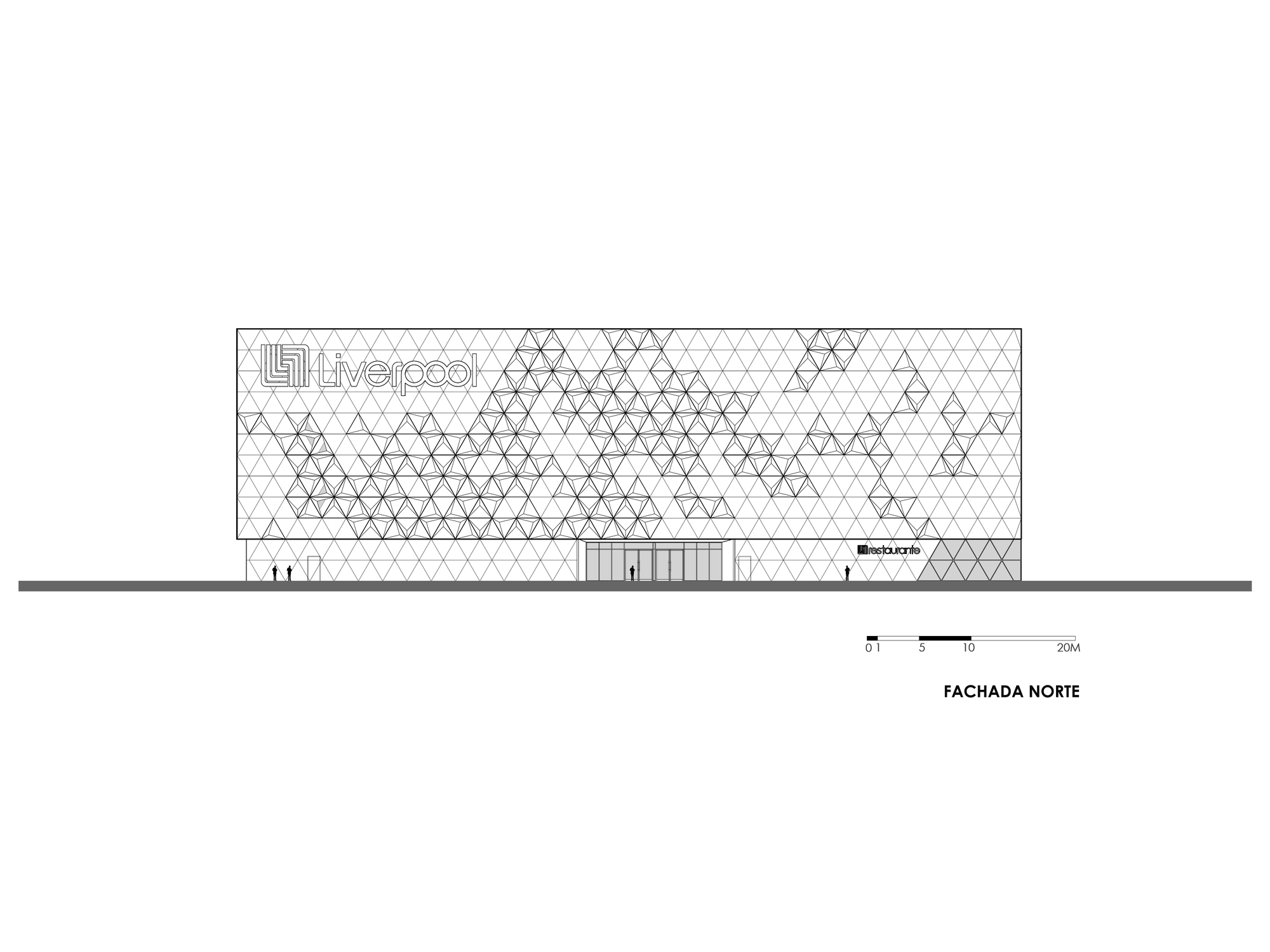 Galería de Fachada Liverpool Paseo Querétaro / Miguel de la Torre - 17