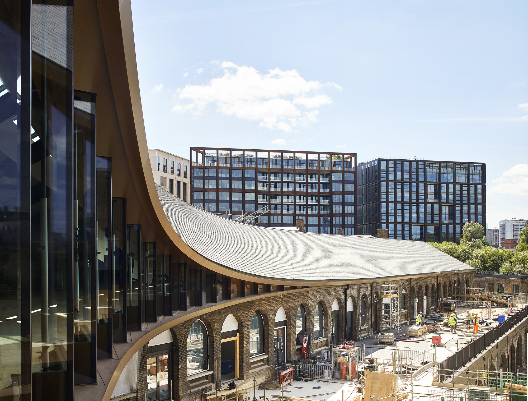 Gallery of Heatherwick Studio's Massive Coal Drops Yard Project Opens ...