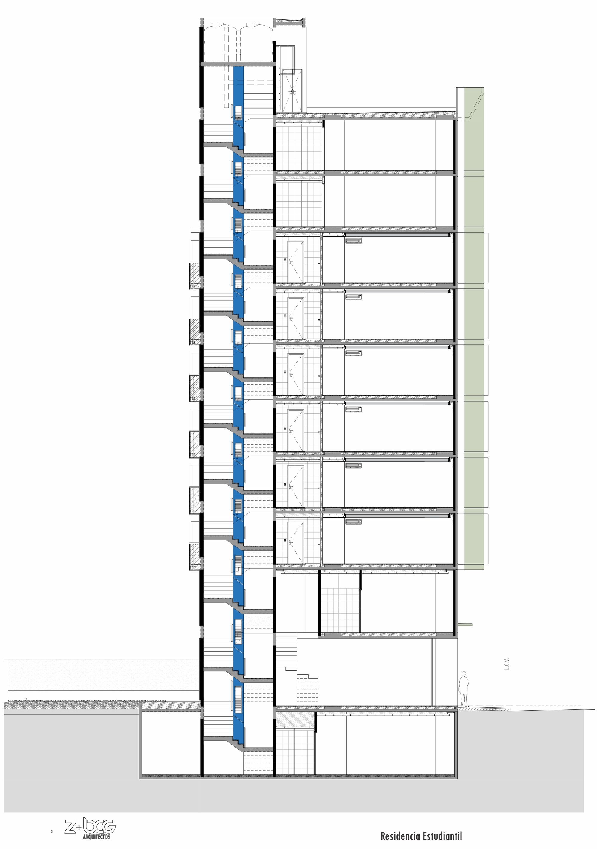 Galería de RESIDENCIA ESTUDIANTIL / Z+BCG ARQUITECTOS - 31