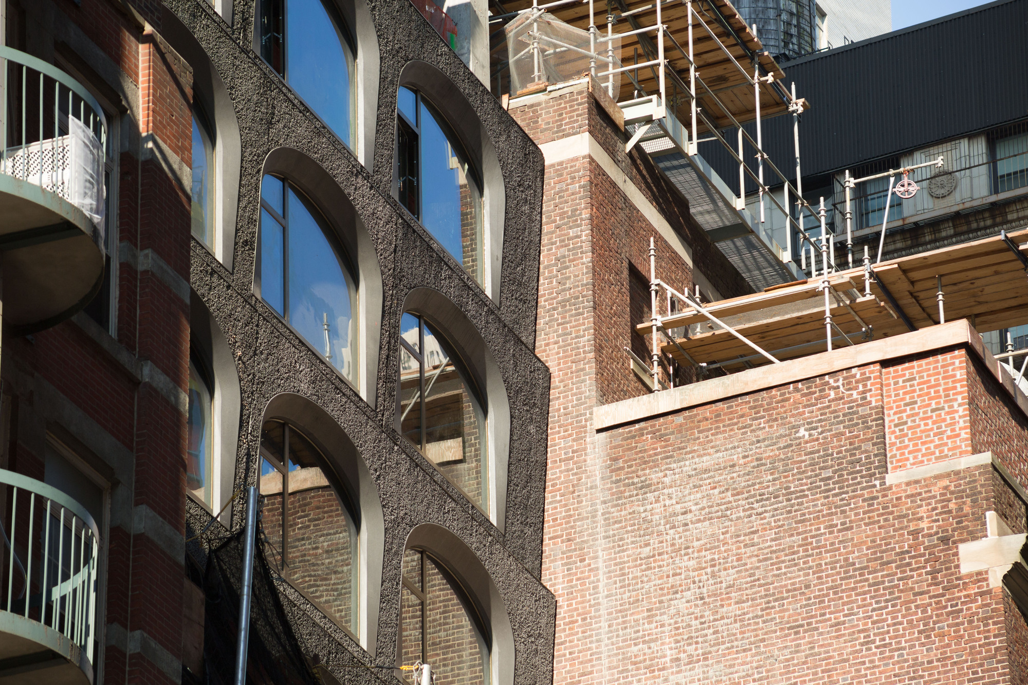 Gallery of Adjaye’s 130 William Street Tower Begins Façade Installation ...