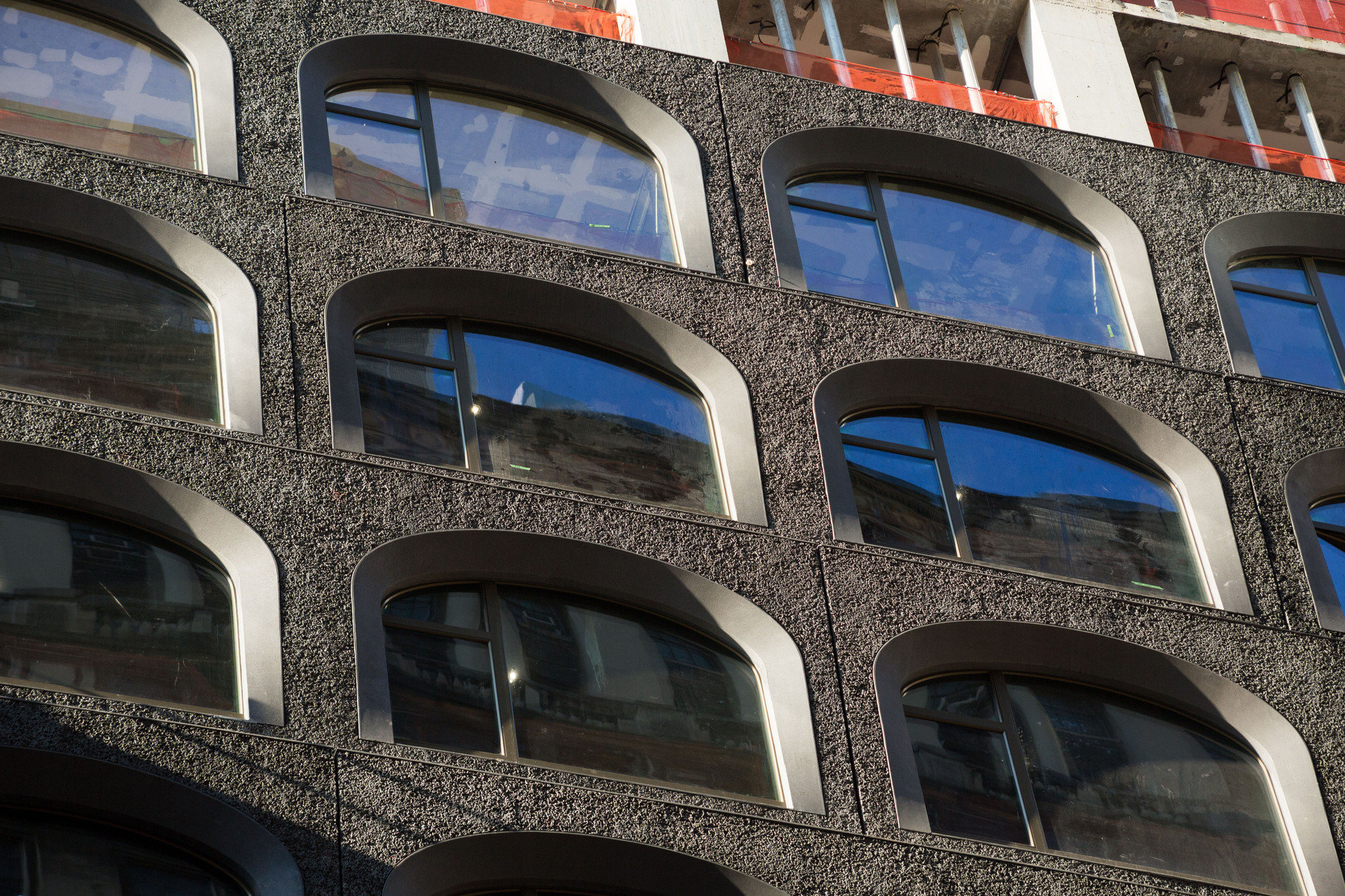 Gallery of Adjaye’s 130 William Street Tower Begins Façade Installation ...