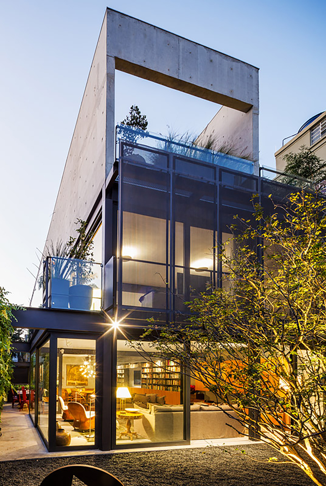 Gallery of Brazilian Houses: 15 Steel Projects in Plan and Section - 2