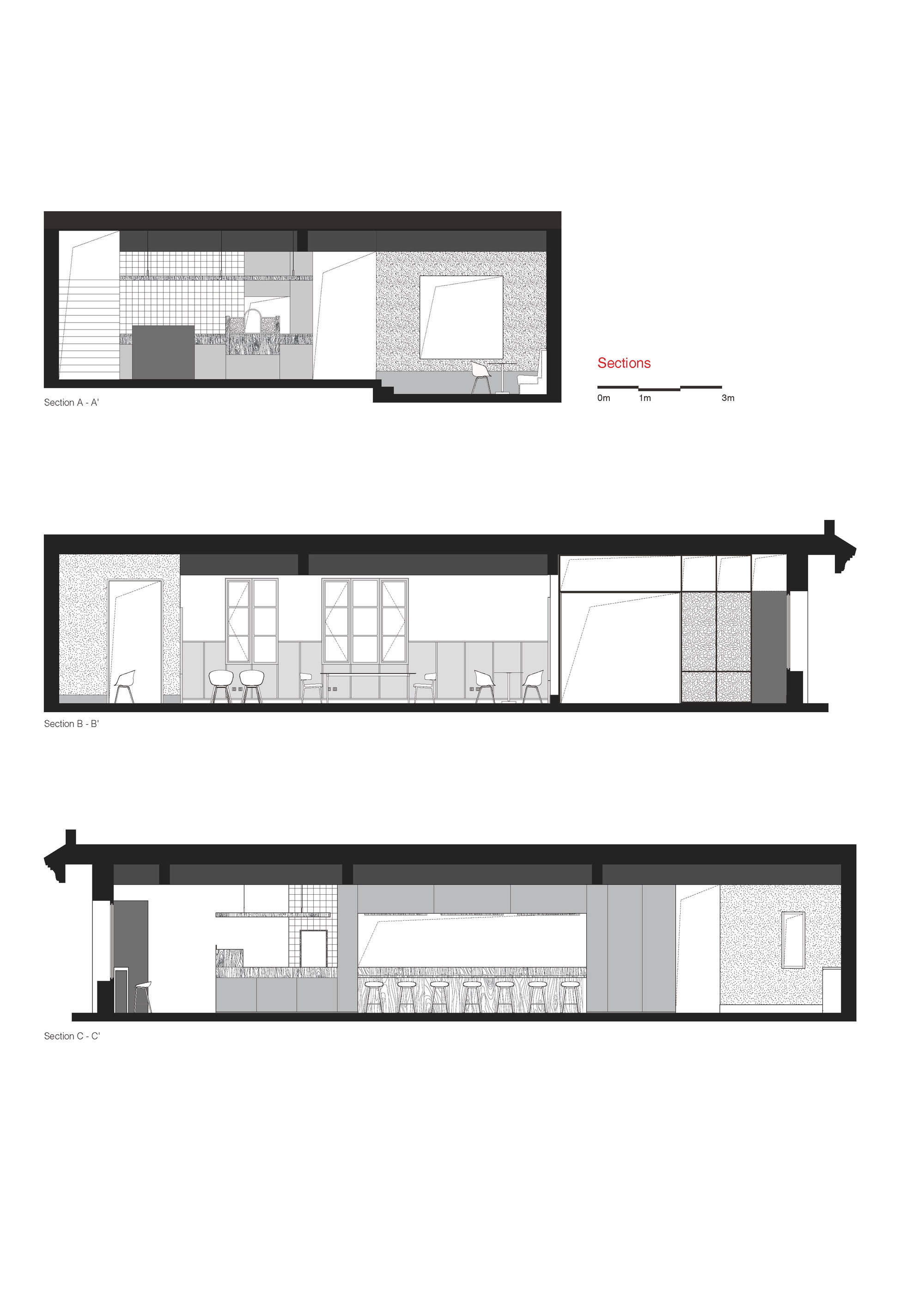 Gallery of Red Wall Café / B336 Design Group - 39