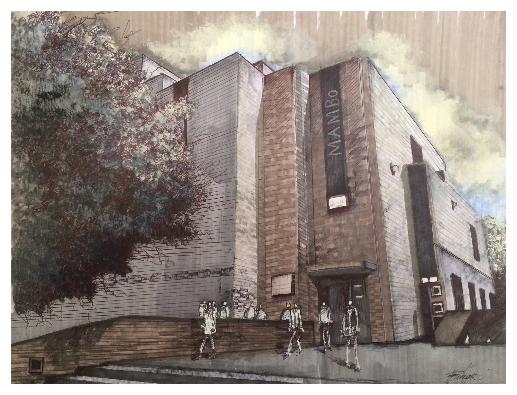 Gallery of Urban Sketchers Bogotá Pay Tribute to Architect Rogelio ...