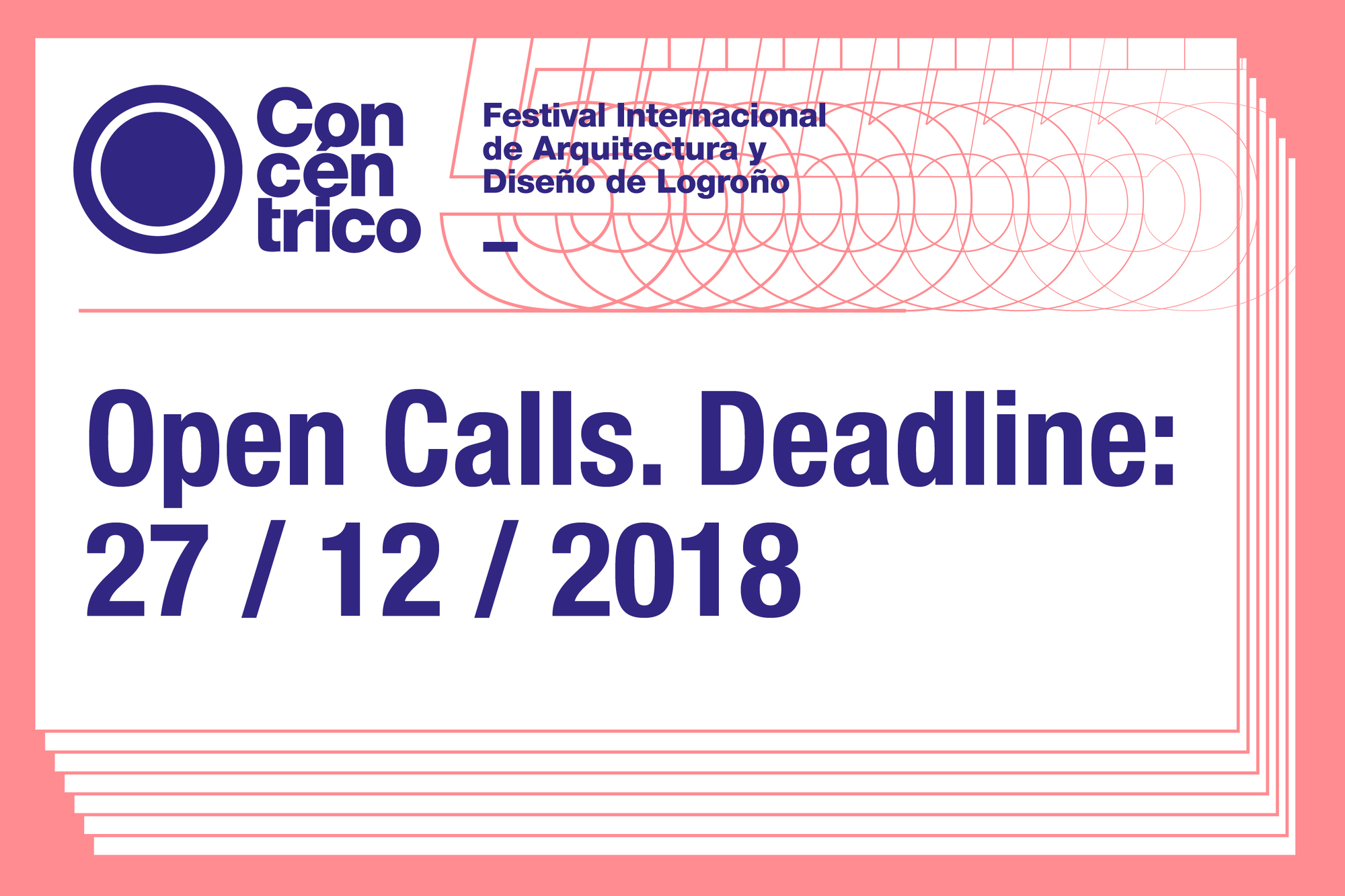 Open Calls: Concéntrico 05, International Architecture and Design ...