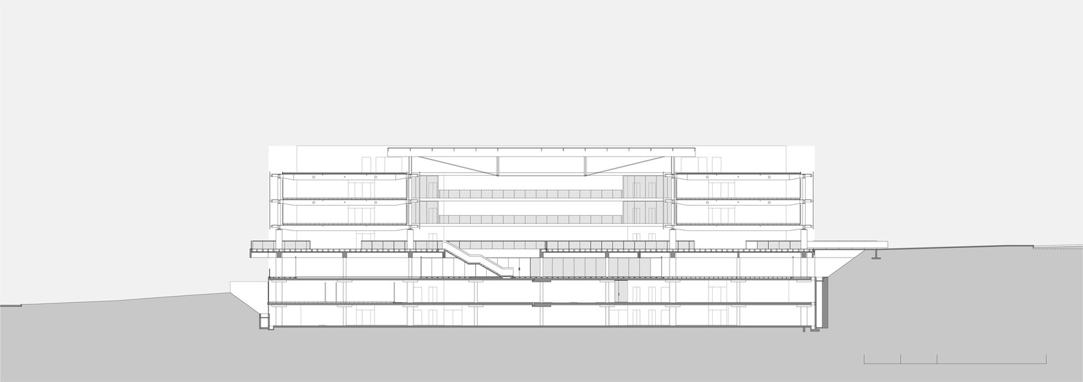 Gallery of How Inverted King Post Trusses Allow for Large, Elegant Open ...