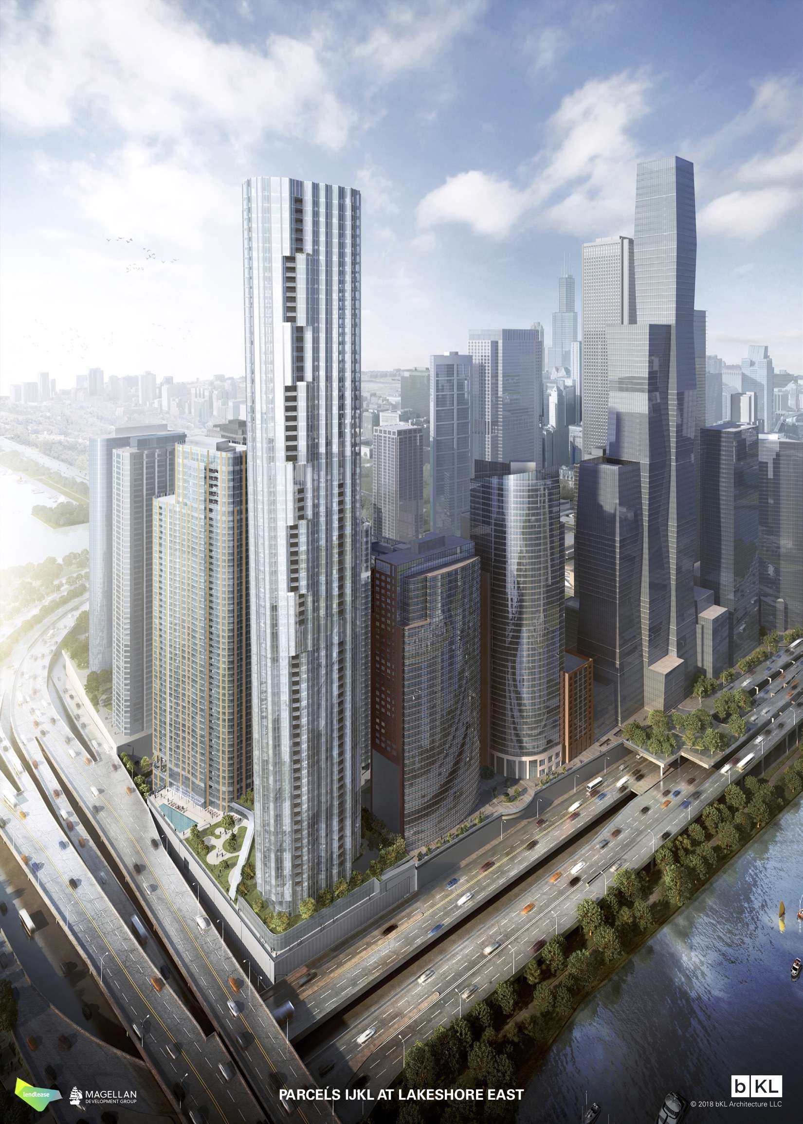 Gallery of Chicago Approves bKL Architecture’s Three-Tower Master Plan ...