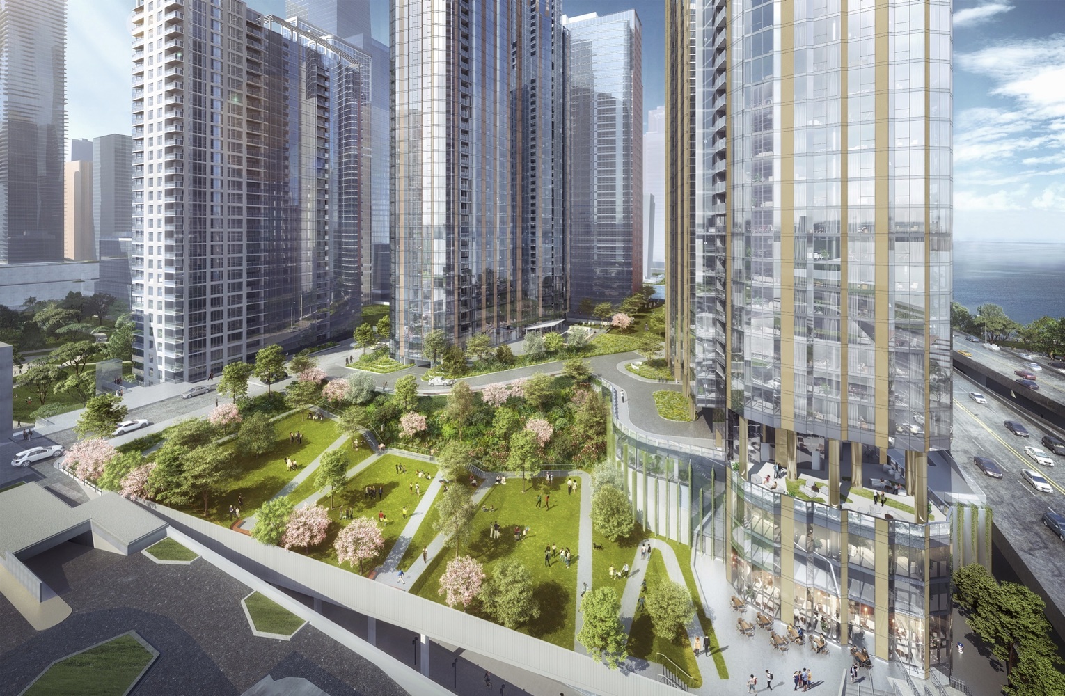 Gallery of Chicago Approves bKL Architecture’s Three-Tower Master Plan ...