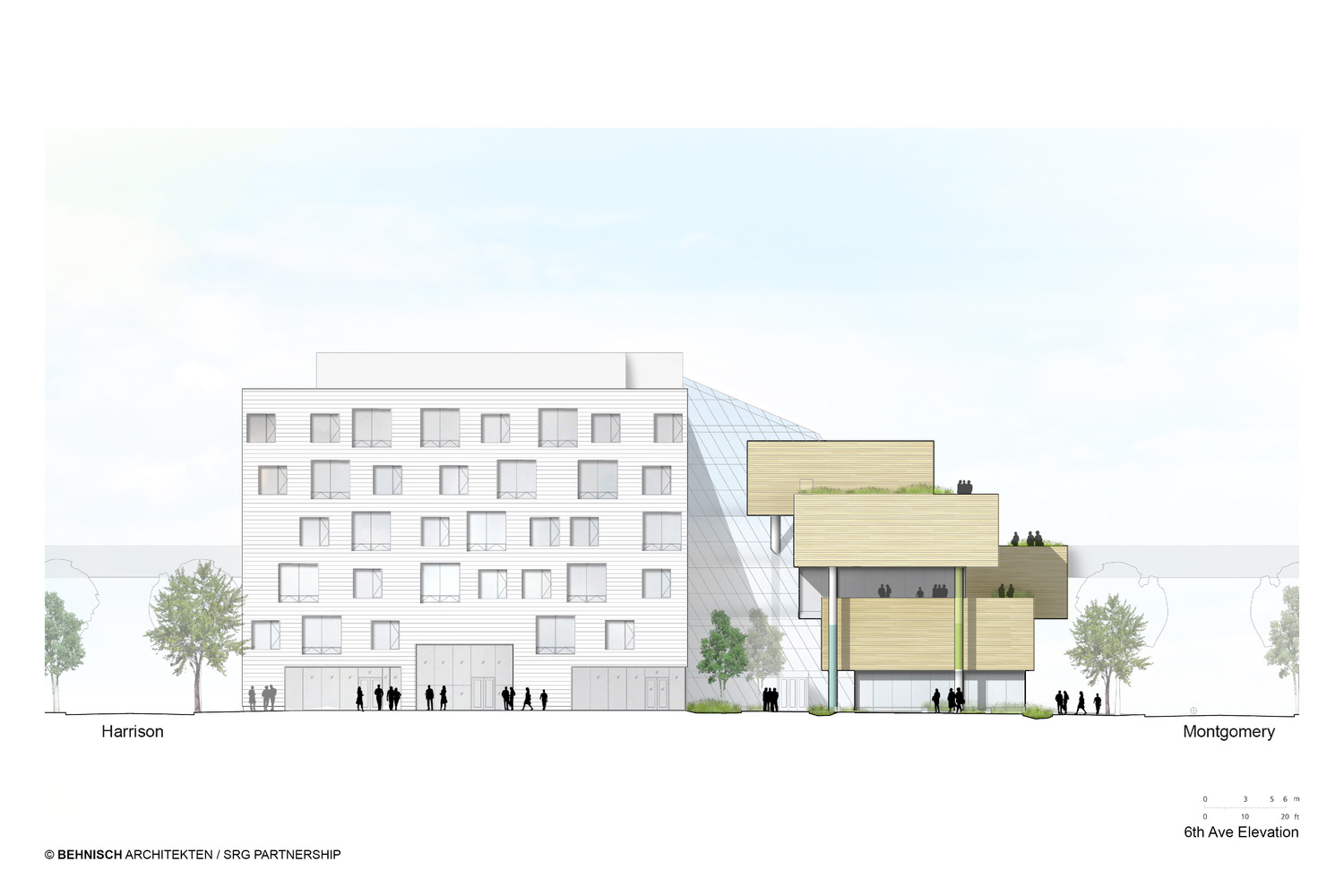 Gallery of Karl Miller Center, Portland State University / Behnisch ...