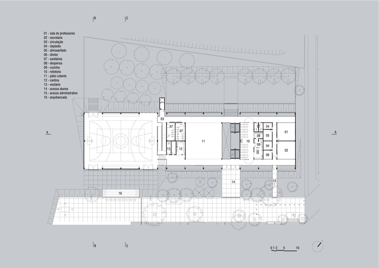Galeria de O uso de estruturas pré-fabricadas em escolas públicas ...