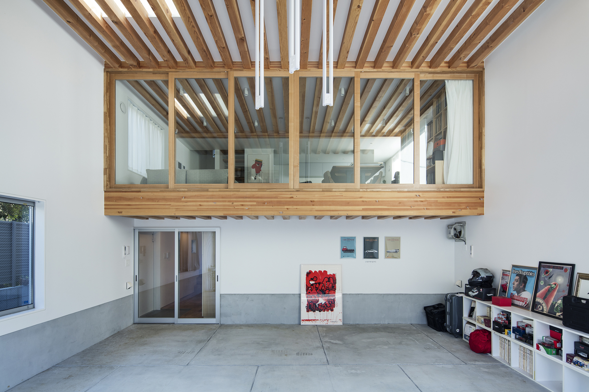 Gallery of Garage Hall House / Tsukagoshi Miyashita Sekkei + Keitarchi - 7