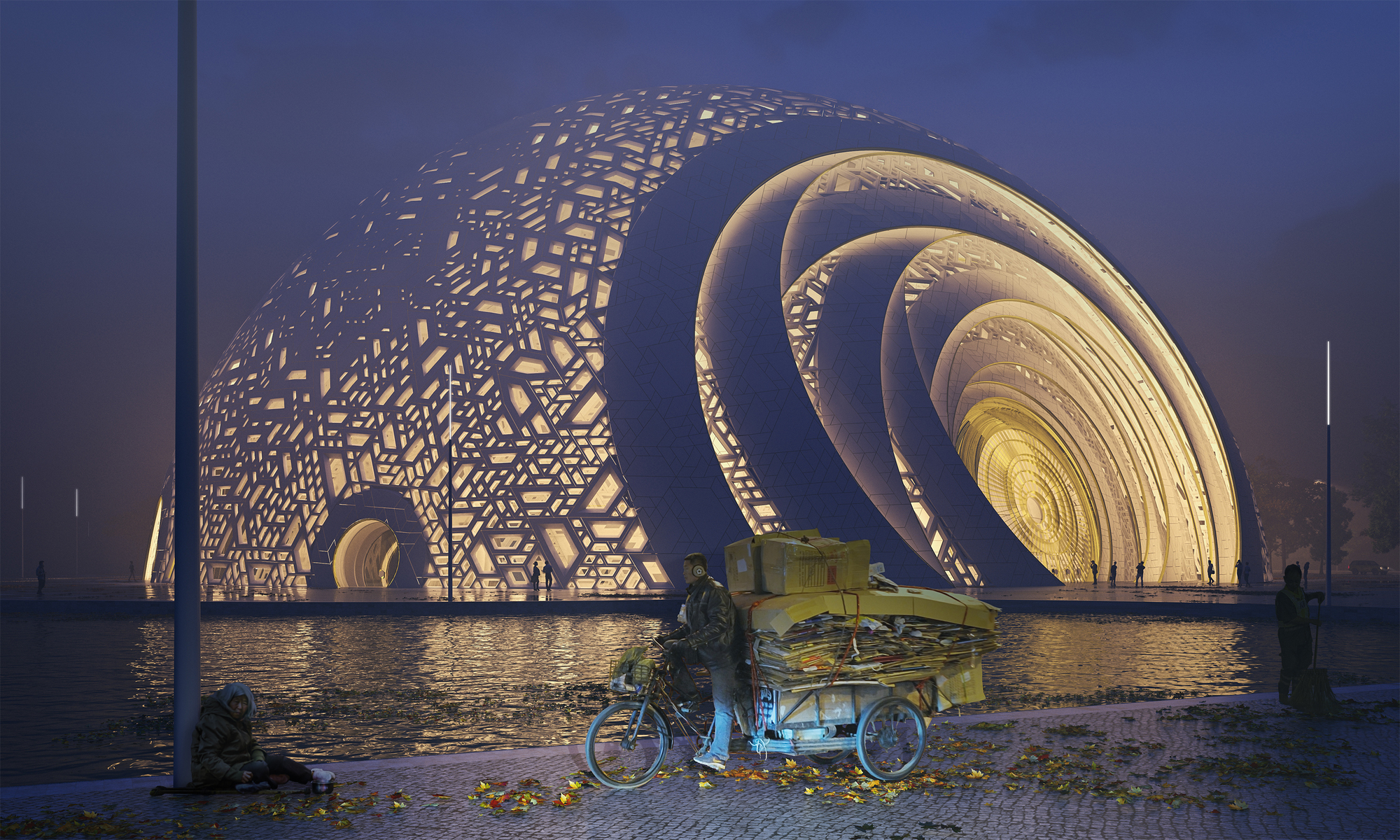 Gallery of Steven Chilton Architects' Guangzhou Theater is Inspired by ...