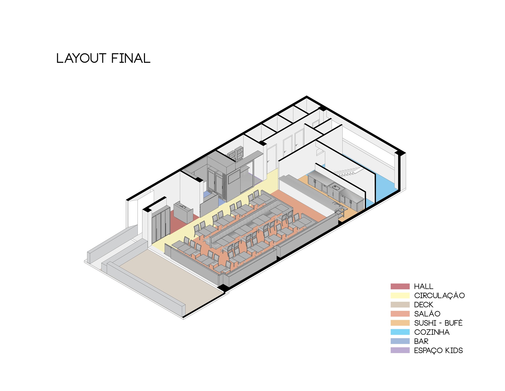 Galería de Restaurante de sushi TAKESHI / Studio Bloco Arquitetura - 34