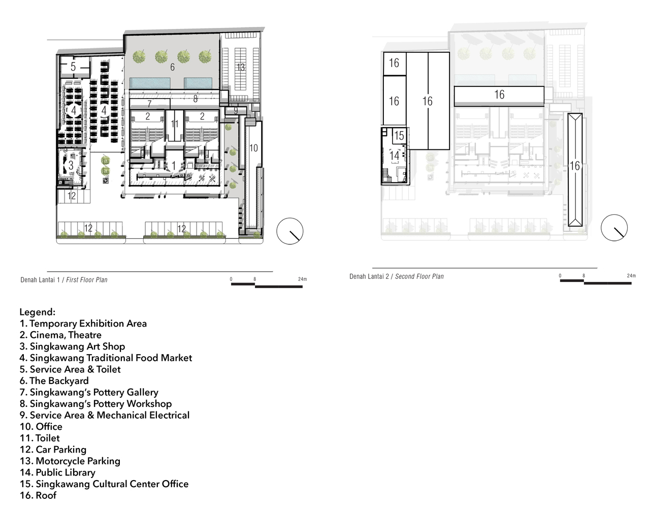 Galeria de Centro Cultural Singkawang / PHL Architects - 21