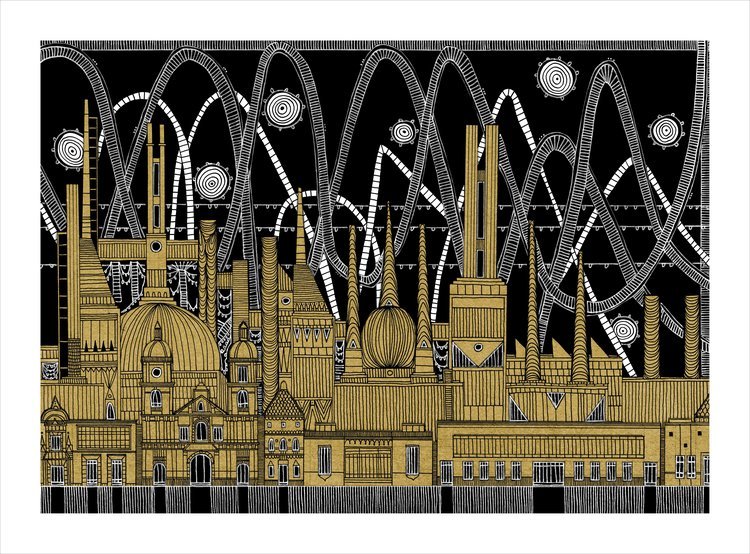 Gallery of Intricate Illustrations of Italo Calvino's 'Invisible Cities ...
