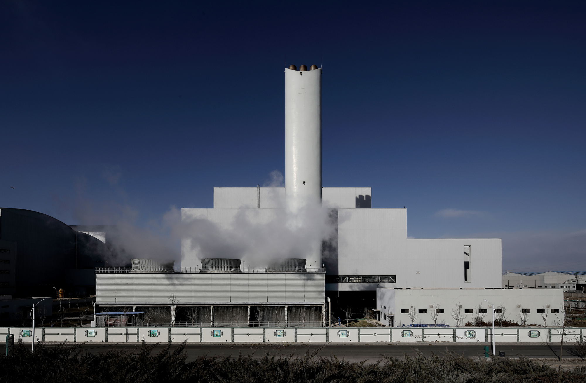 Incineration Center of Domestic Waste Comprehensive Treatment Plant at ...