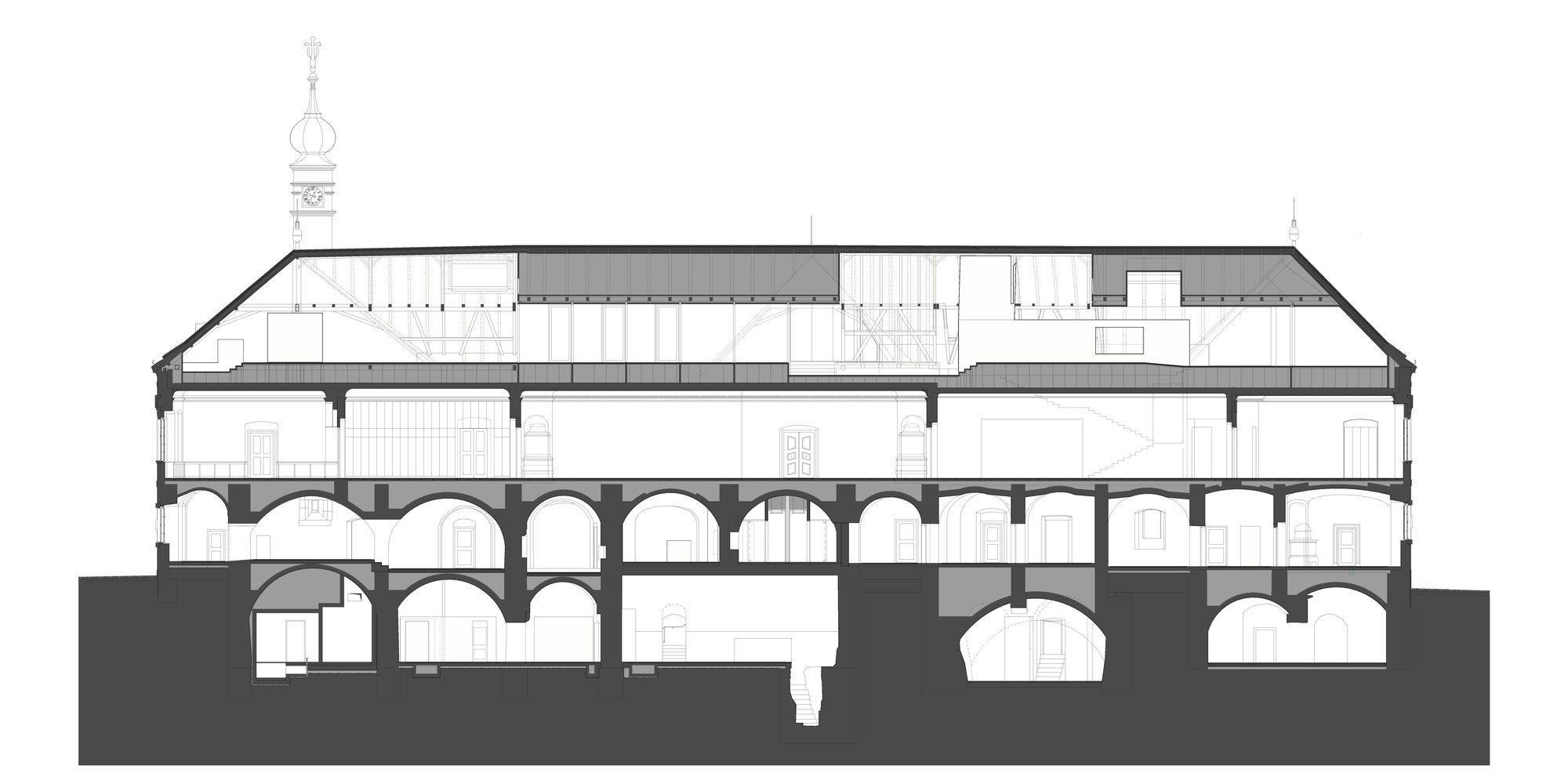 Gallery of Reconstruction of Historic Town Hall of Buda / Hetedik ...