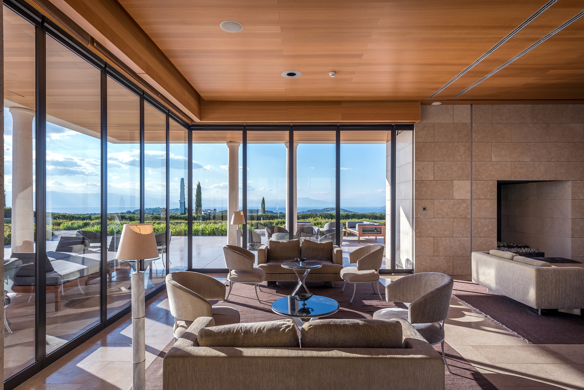 Gallery of Amanzoe Luxury Hotel & Villas / Edward Tuttle ...