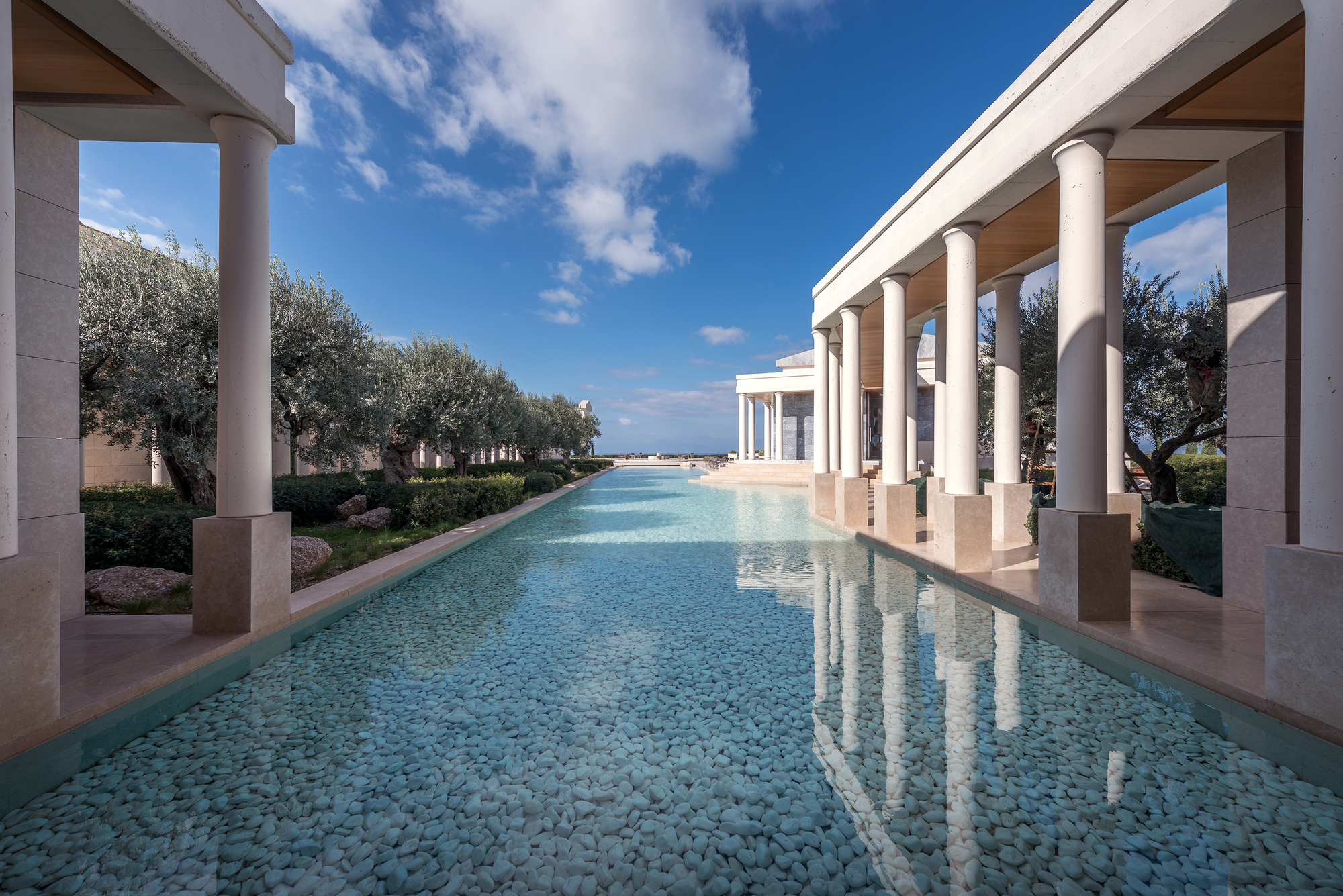 Gallery of Amanzoe Luxury Hotel & Villas / Edward Tuttle ...