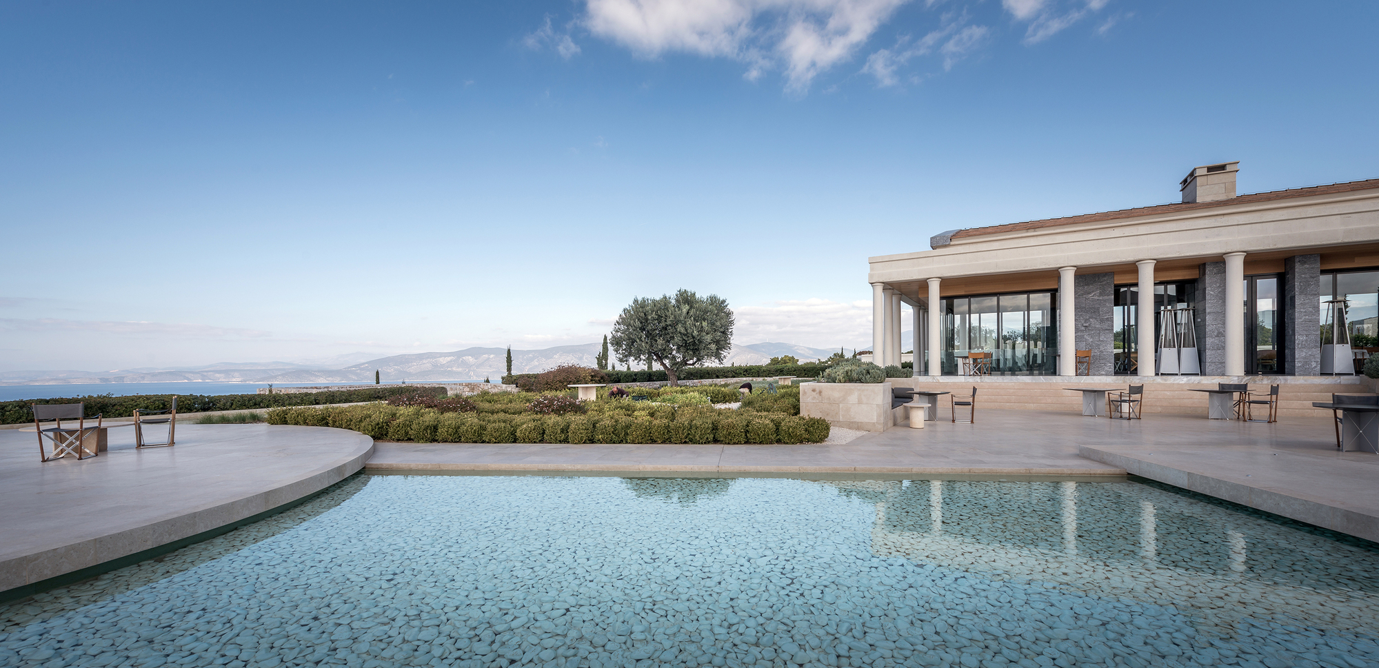 Gallery of Amanzoe Luxury Hotel & Villas / Edward Tuttle ...